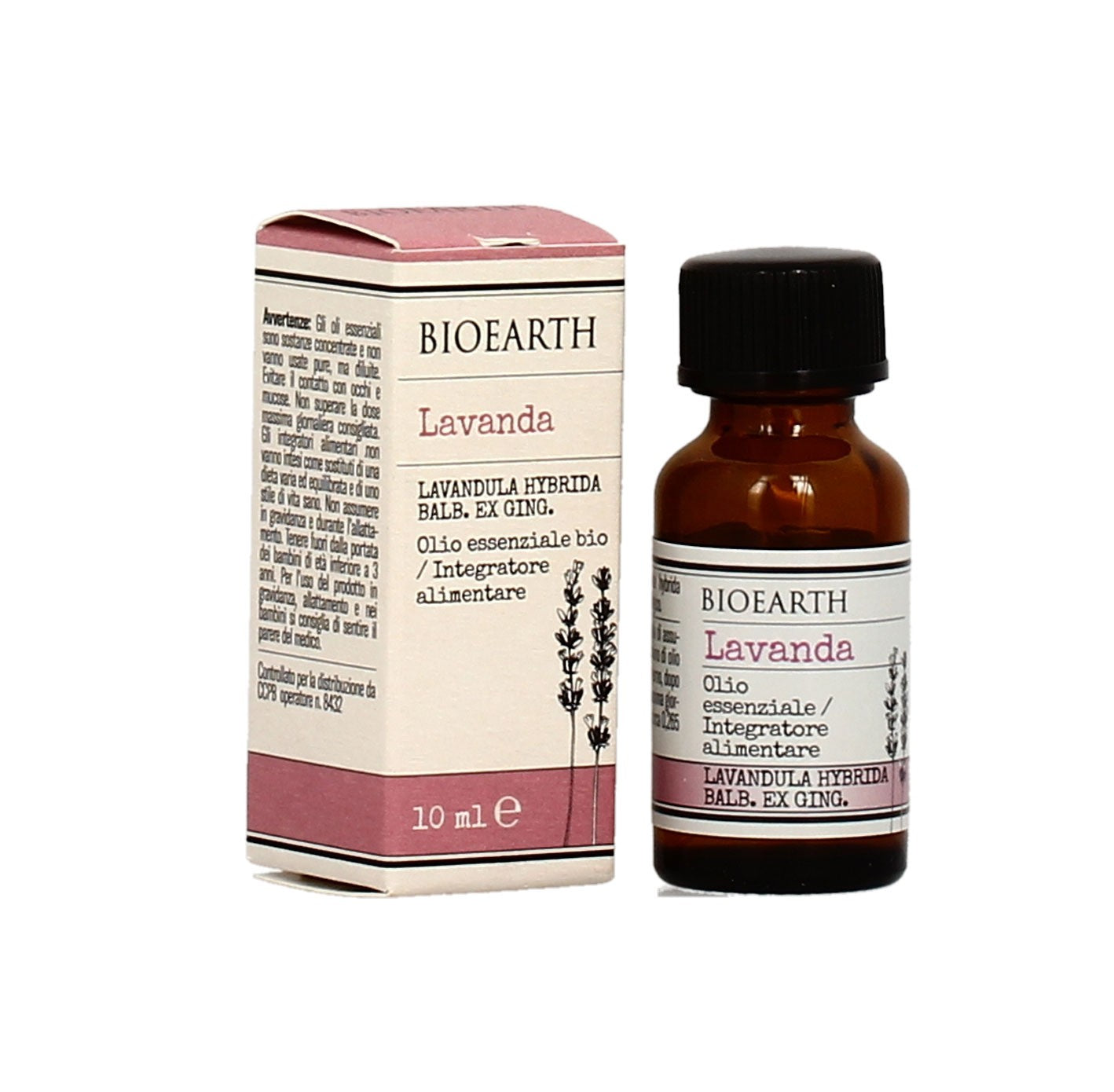 Bioearth Olio Essenziale Biologico Puro Lavanda | MyCosmoCare